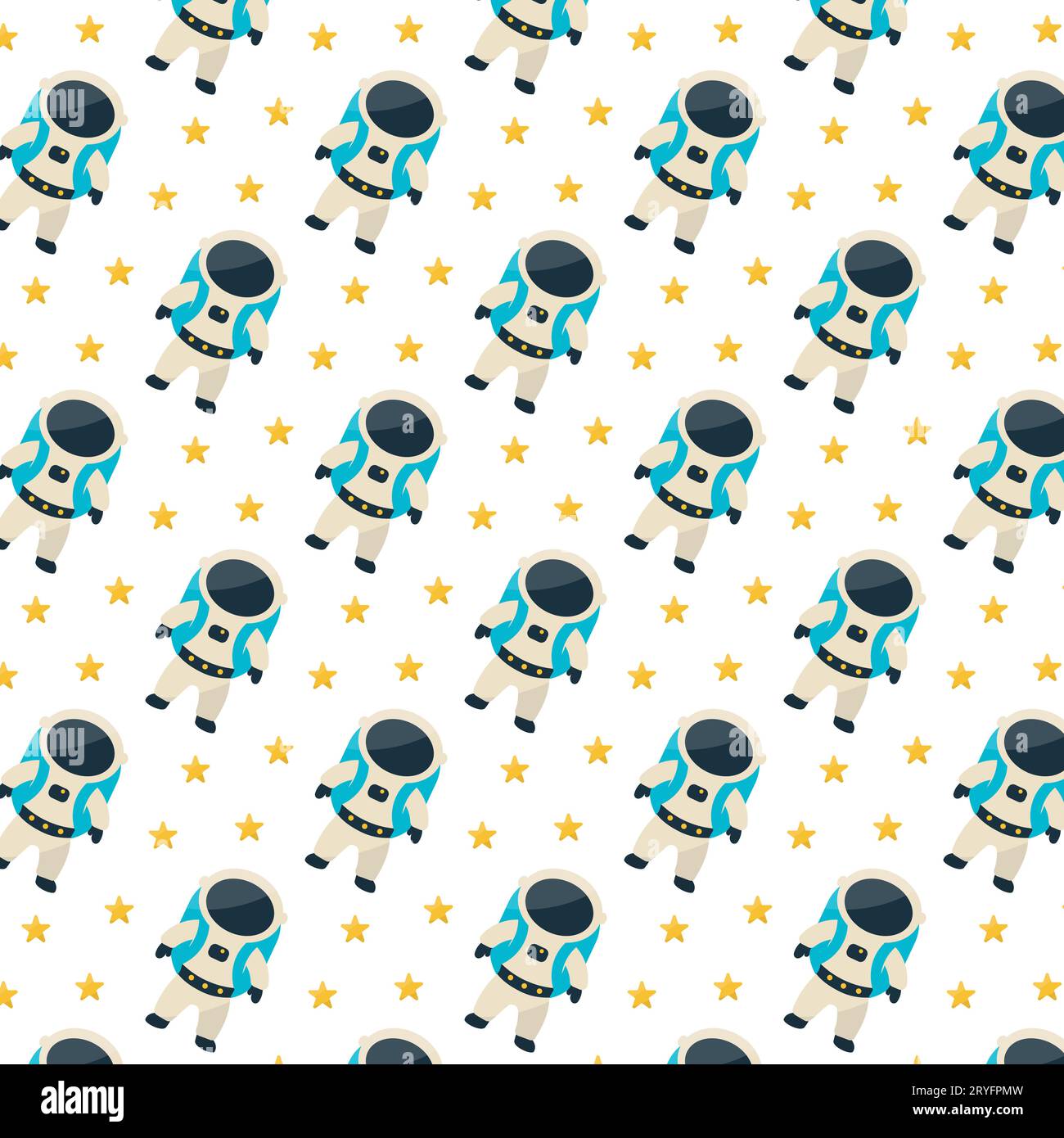 Space and solar system kids wallpaper Stock Vector Images - Alamy