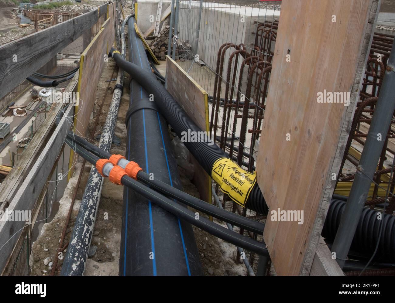 Electric cable for plugging devices with power Stock Photo - Alamy
