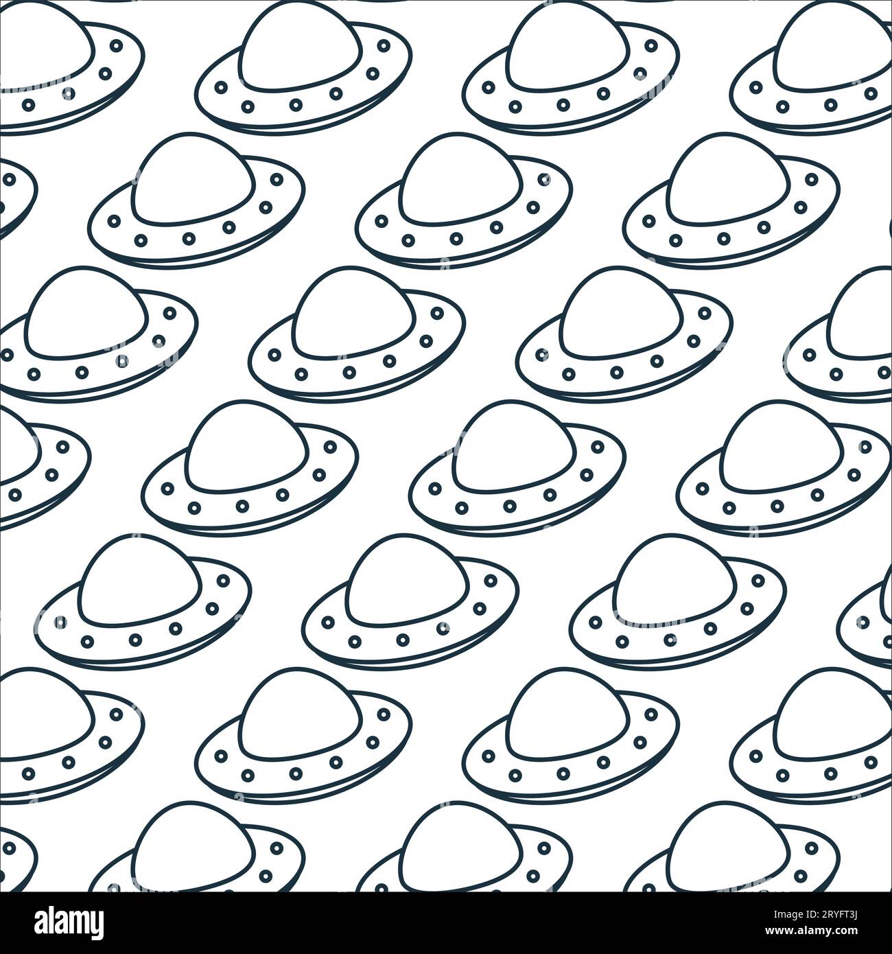 Ufo pattern hi-res stock photography and images - Alamy