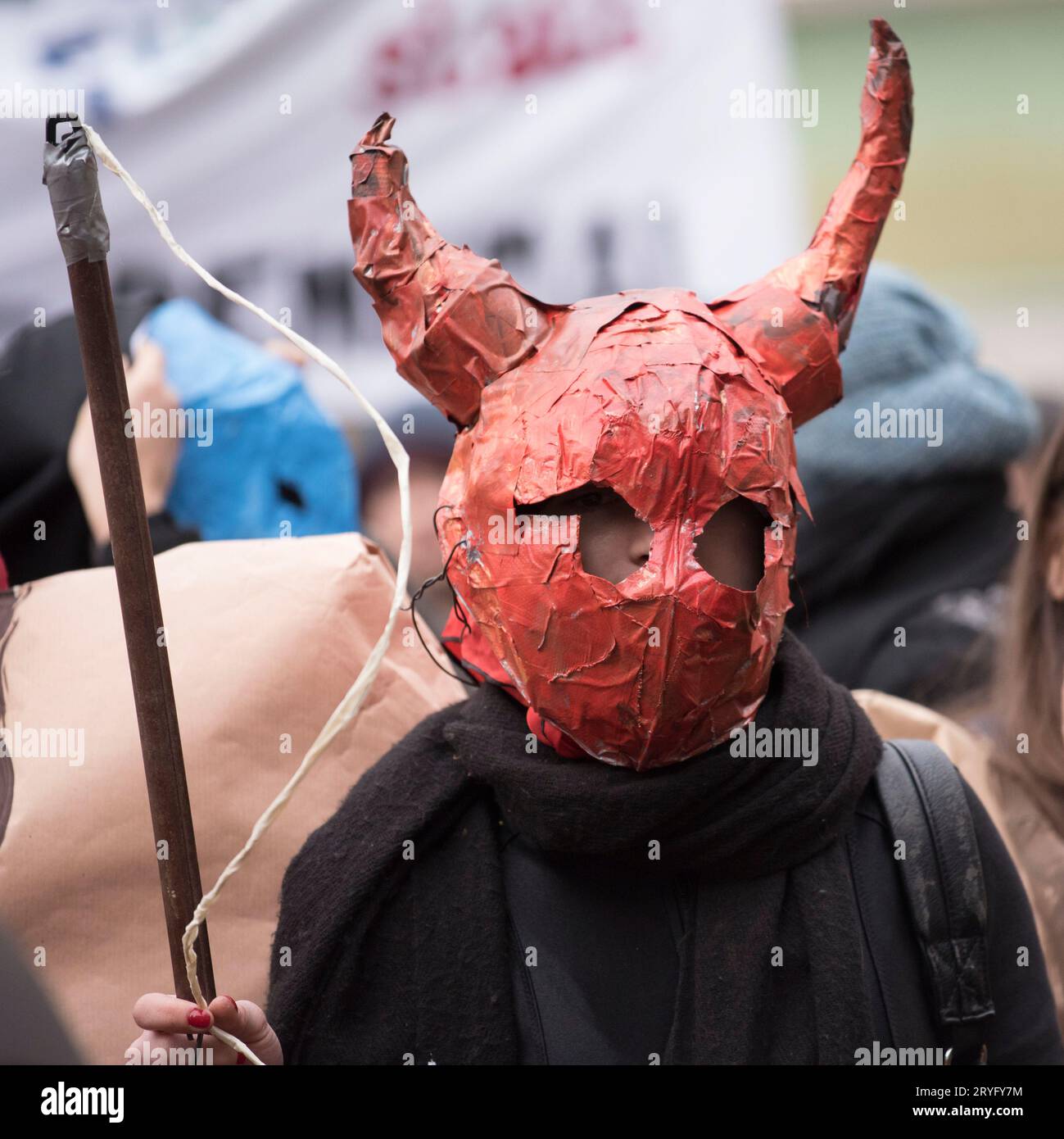 Lucifer mask hi-res stock photography and images - Alamy