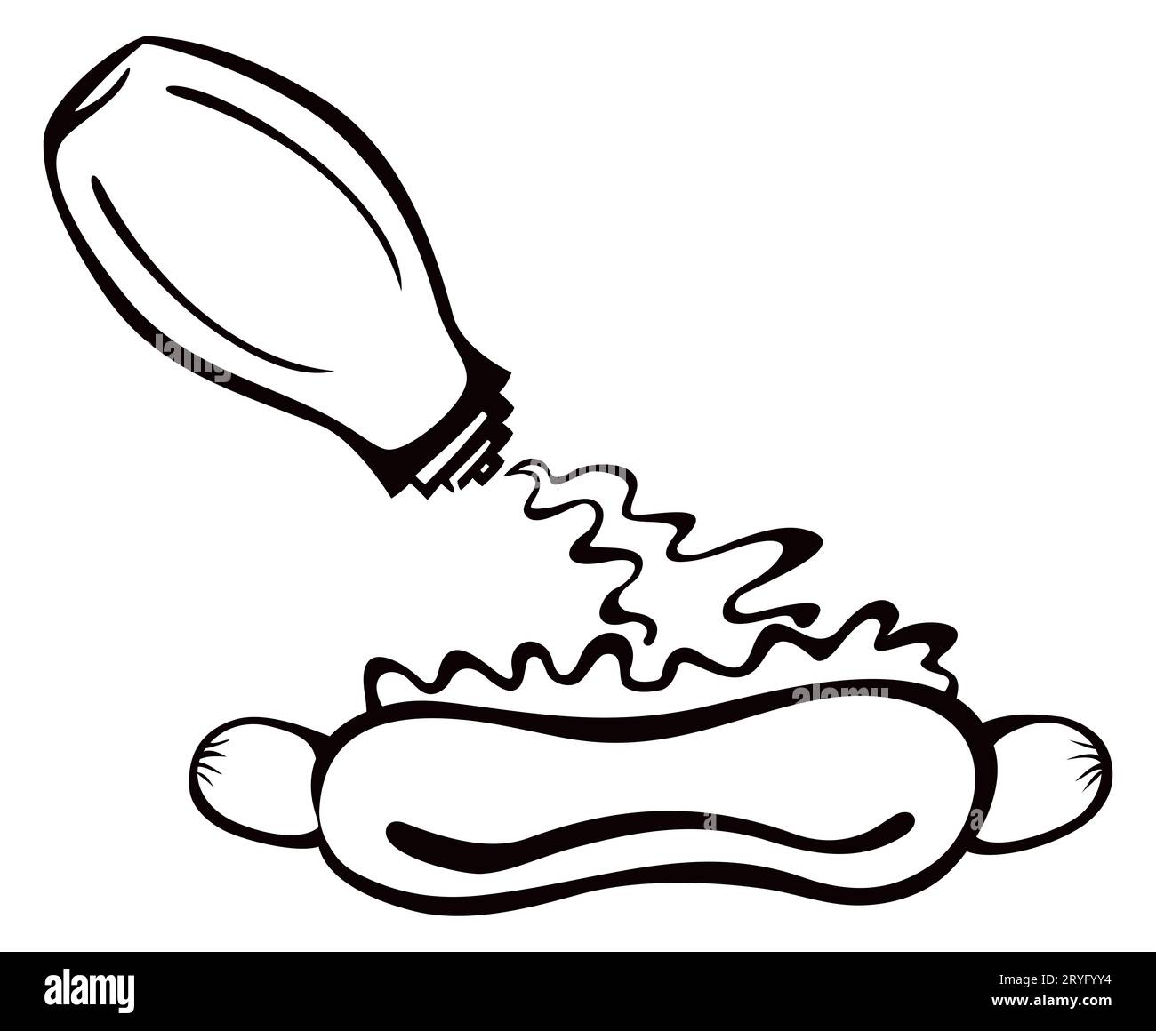 Drawing meal Cut Out Stock Images & Pictures - Alamy