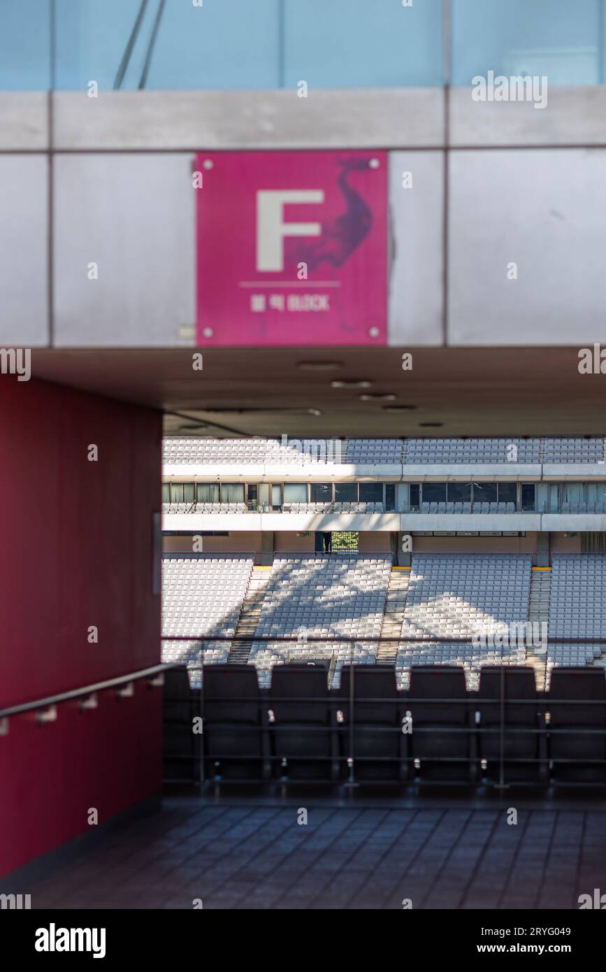 Seoul World Cup Stadium in Mapo district in Seoul, South Korea on 01 ...
