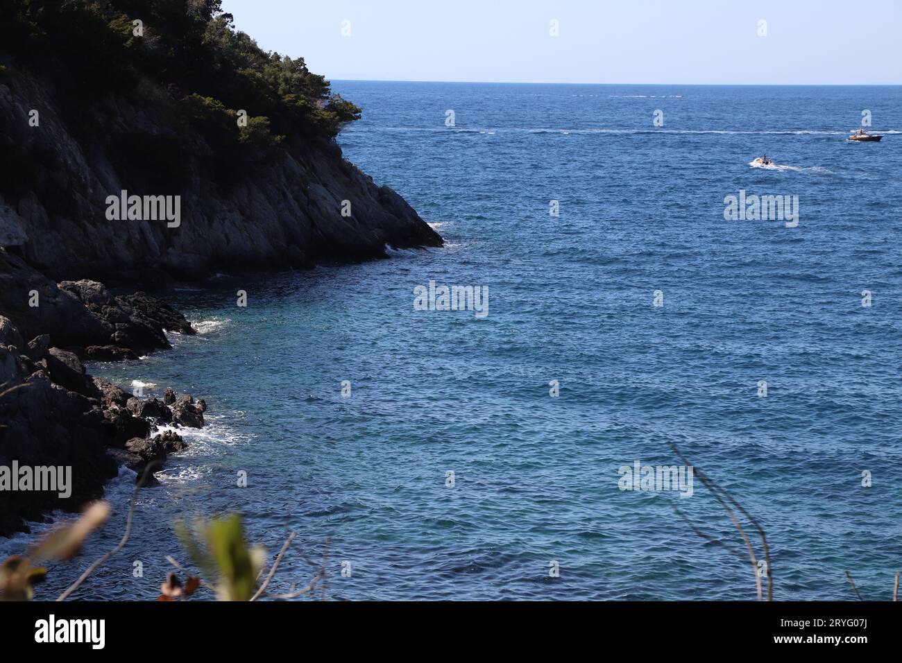 Monte Argentario, Grosseto, Tuscany, Italy: the promontory on the ...