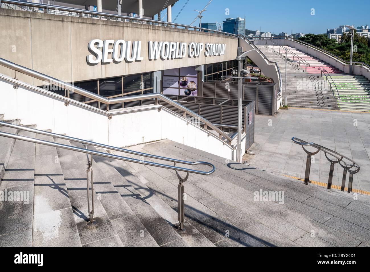Seoul World Cup Stadium in Mapo district in Seoul, South Korea on 01 ...