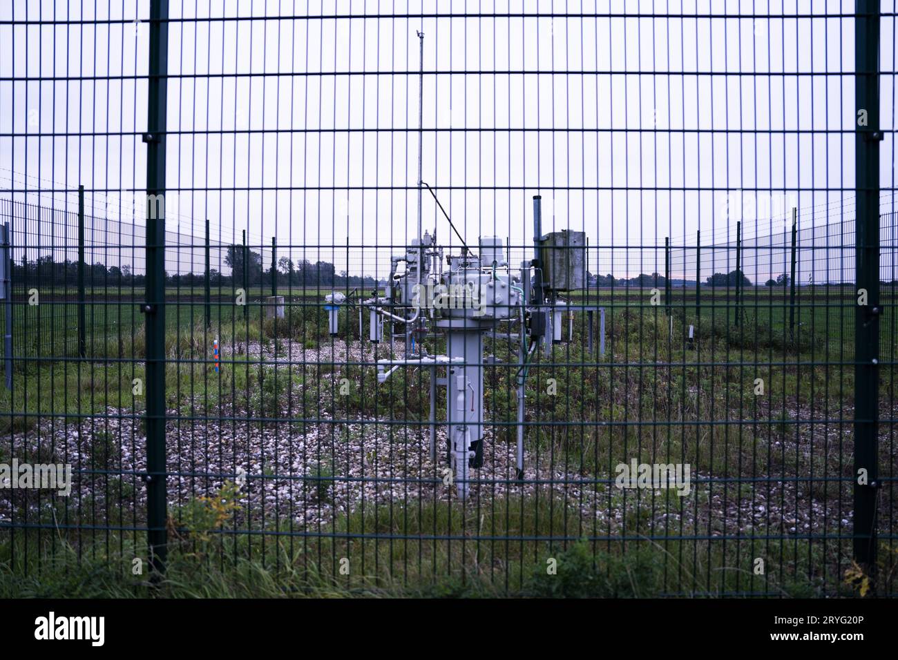 SCHEEMDA - One of the NAM gas extraction locations, where gas was ...