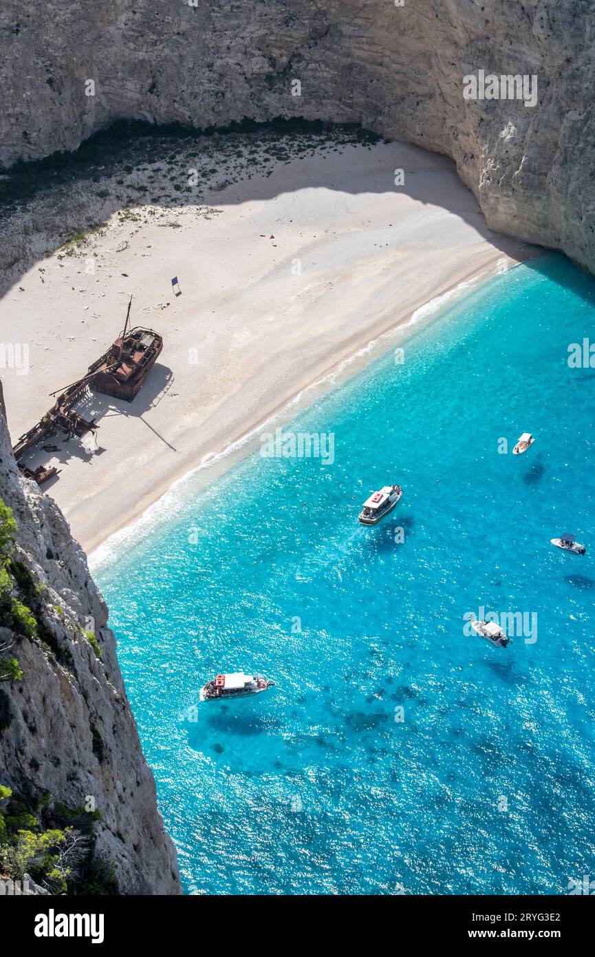 Iconic sandy beach washed waves hi-res stock photography and images - Alamy