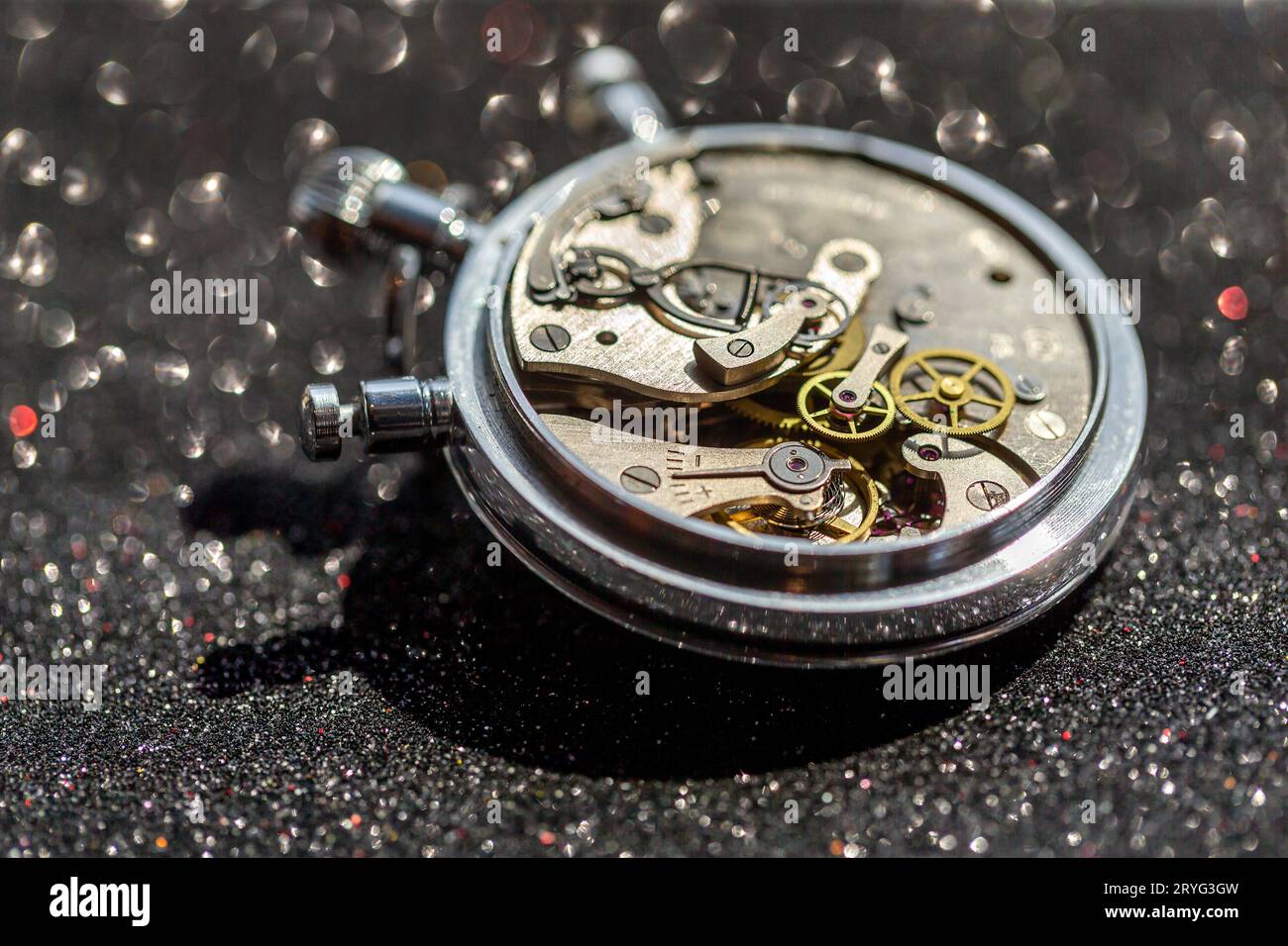 An old countdown timer opened up showing all the details of the ...