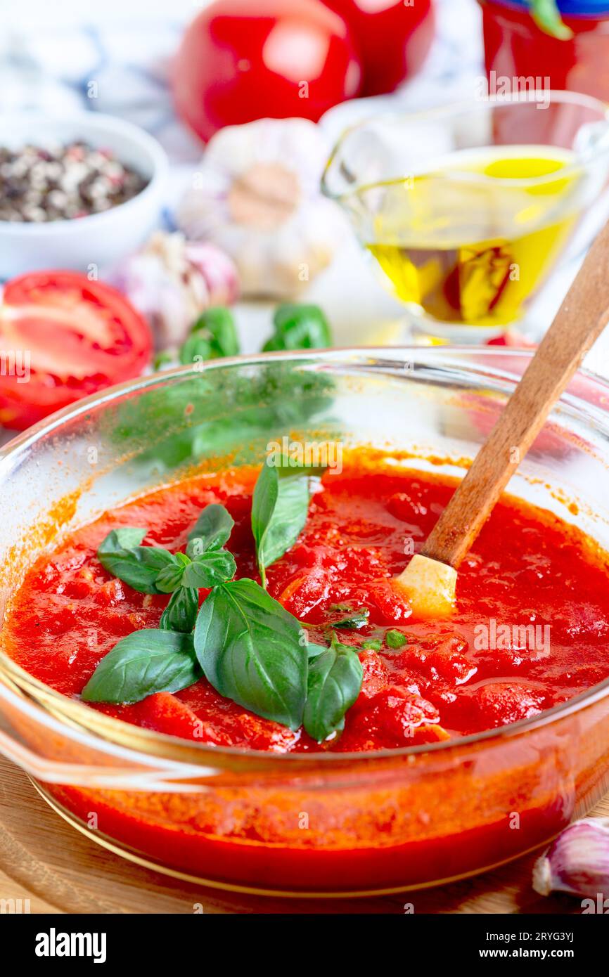 Neapolitan sauce hi-res stock photography and images - Alamy