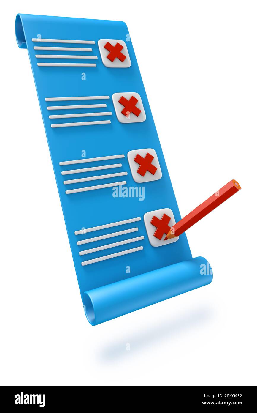 Clipboard plan check mark Cut Out Stock Images & Pictures - Alamy