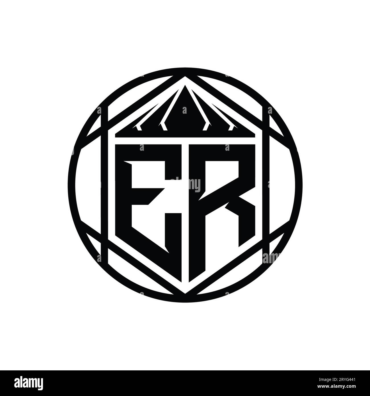 Letter er logo Cut Out Stock Images & Pictures - Alamy