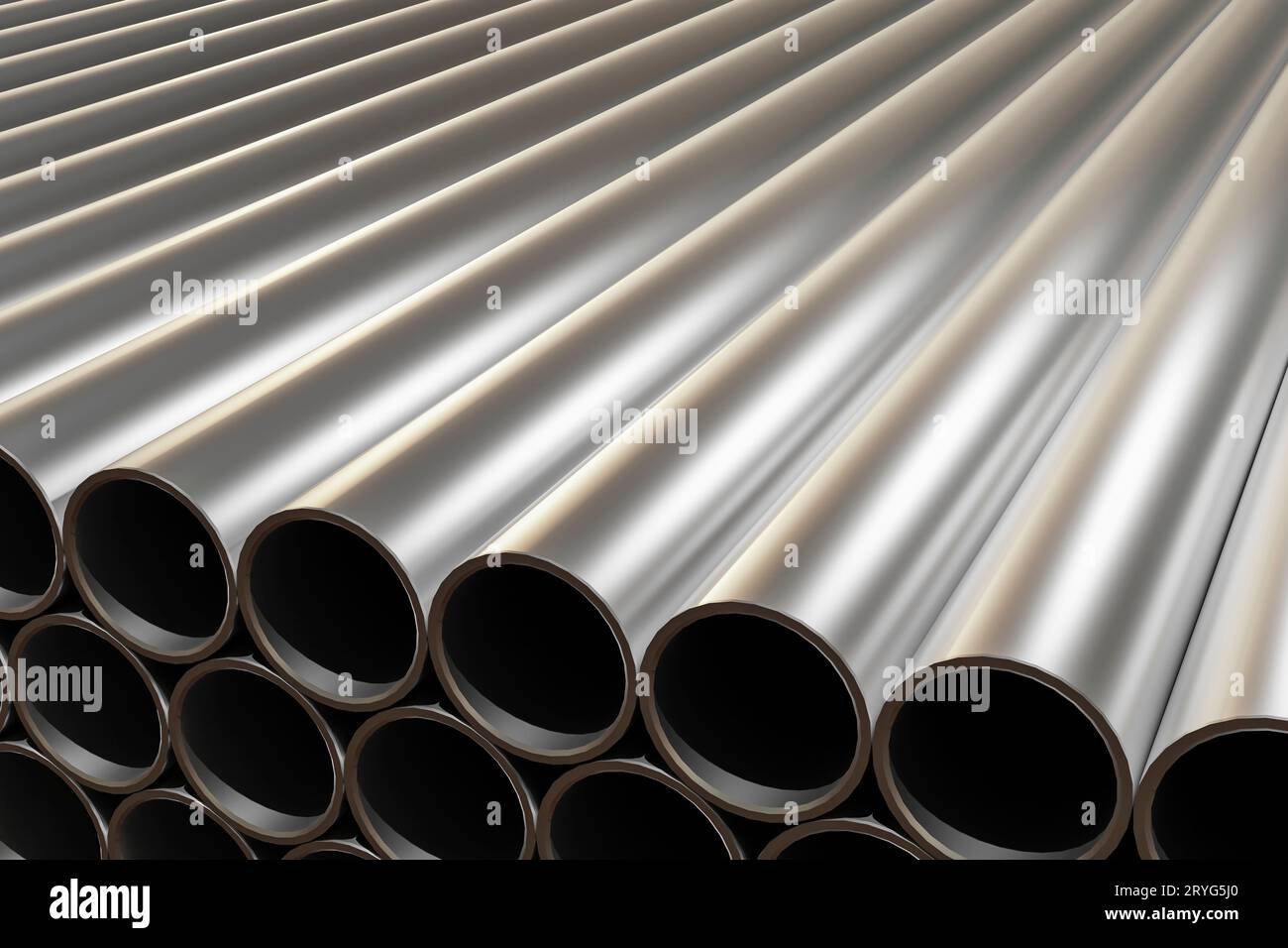 Warehouse large metal pipes close hi-res stock photography and images ...