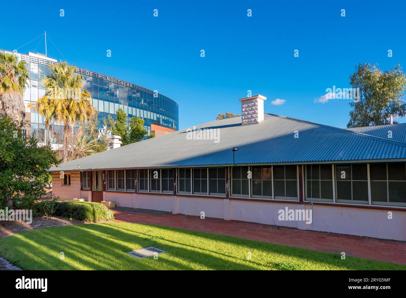 The historic Old Courthouse in Alice Springs (Mparntwe) was opened in ...