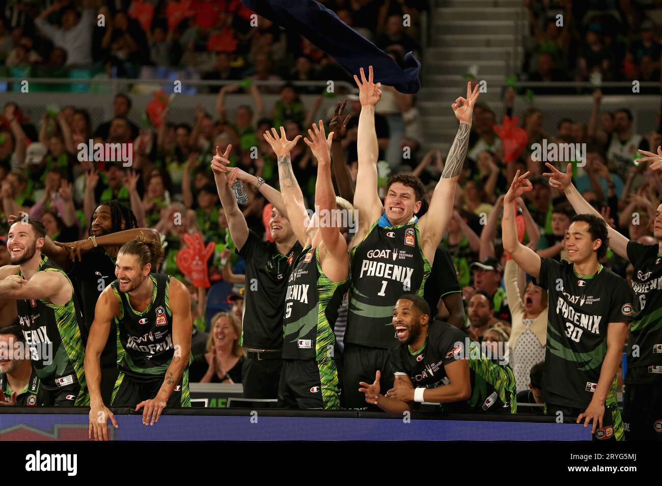 Melbourne, Australia. 01st Oct, 2023. South East Melbourne Phoenix ...