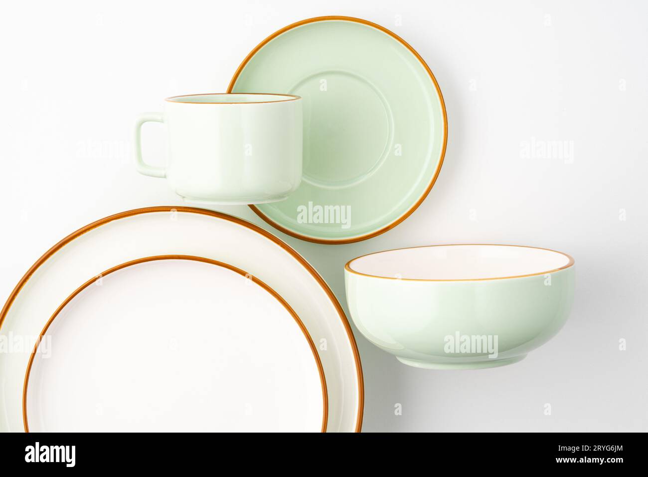 Set of tableware hi-res stock photography and images - Alamy