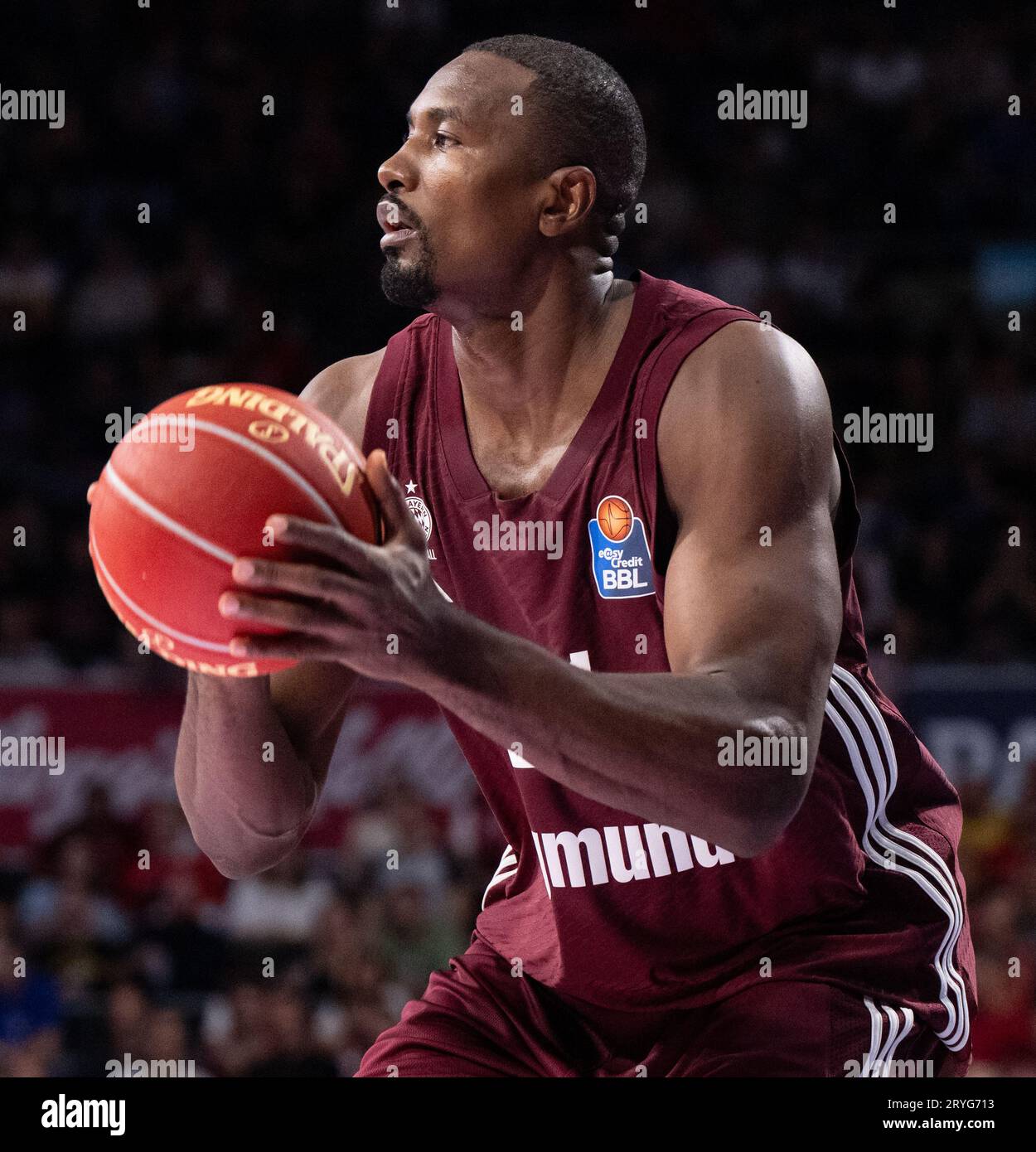 Munich, Germany. 29th Sep, 2023. Basketball: Bundesliga, FC Bayern ...