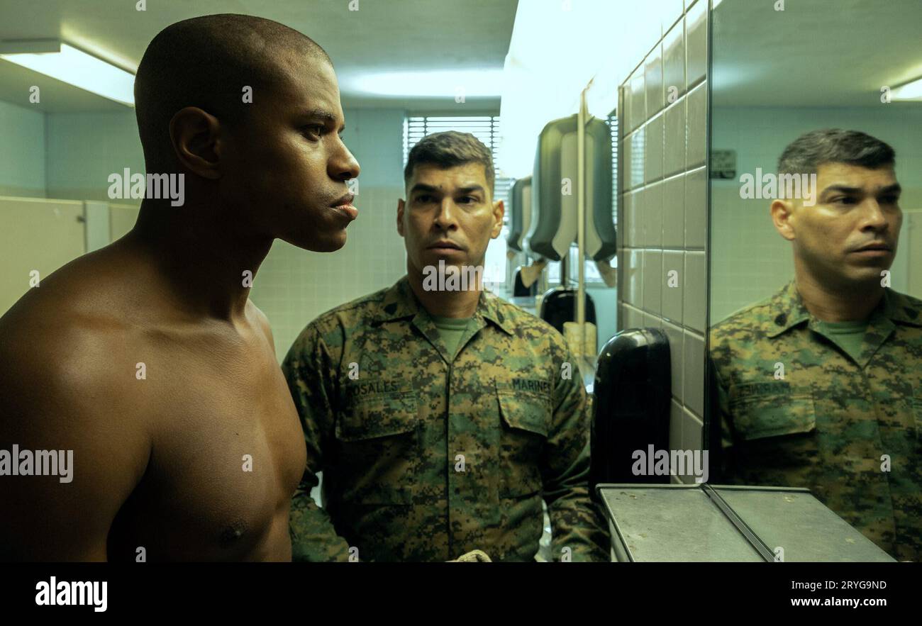 JEREMY POPE and RAUL CASTILLO in THE INSPECTION (2022), directed by ...