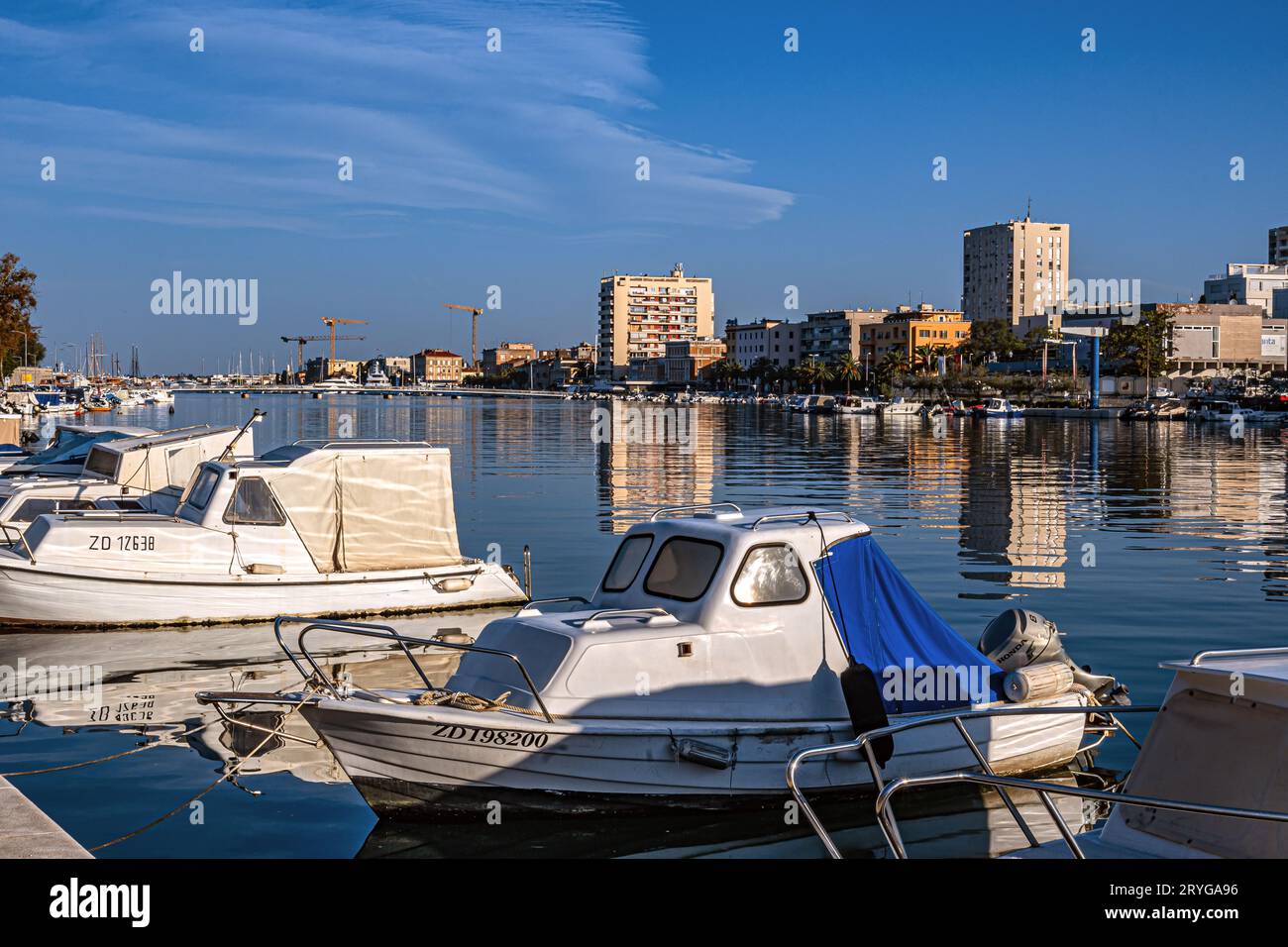 CROATIA : ZADAR - CITY HARBOUR Stock Photo - Alamy