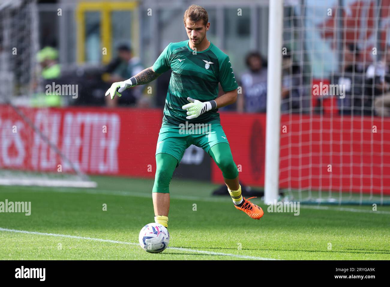 Milano, Italy. 30th Sep, 2023. Ivan Provedel of Ss Lazio during warm up ...