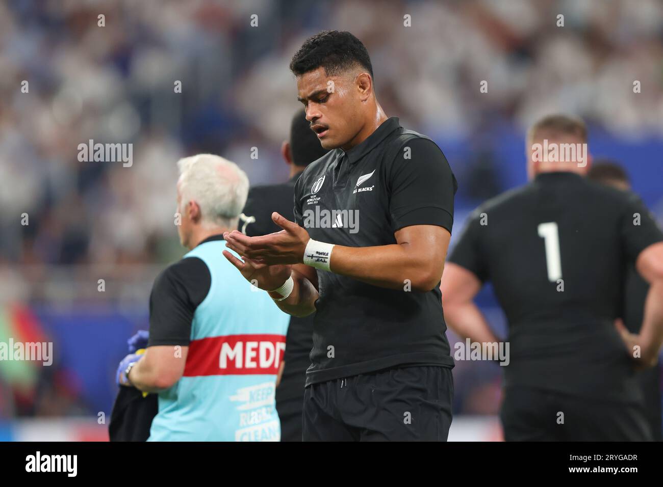 Paris, France, 9th September 2023. Tupou Vaa'i of New Zealand during ...