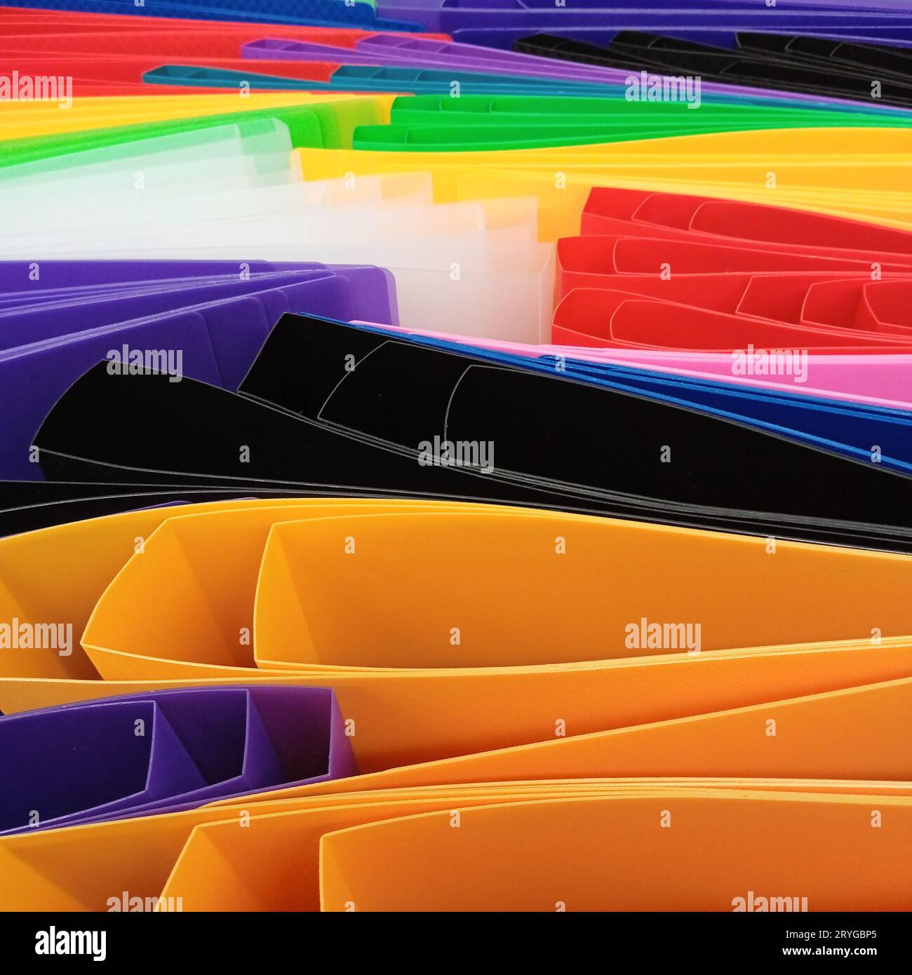 Objects and shapes in different colors Stock Photo - Alamy