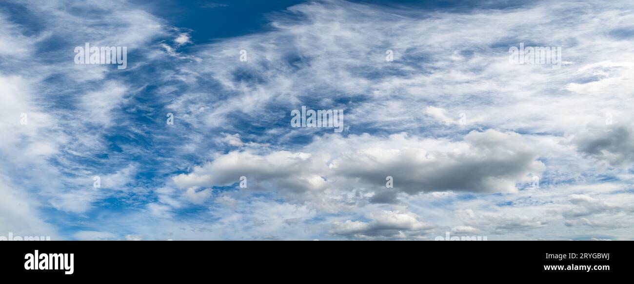 Highly detailed blue cloudy hi-res stock photography and images - Alamy