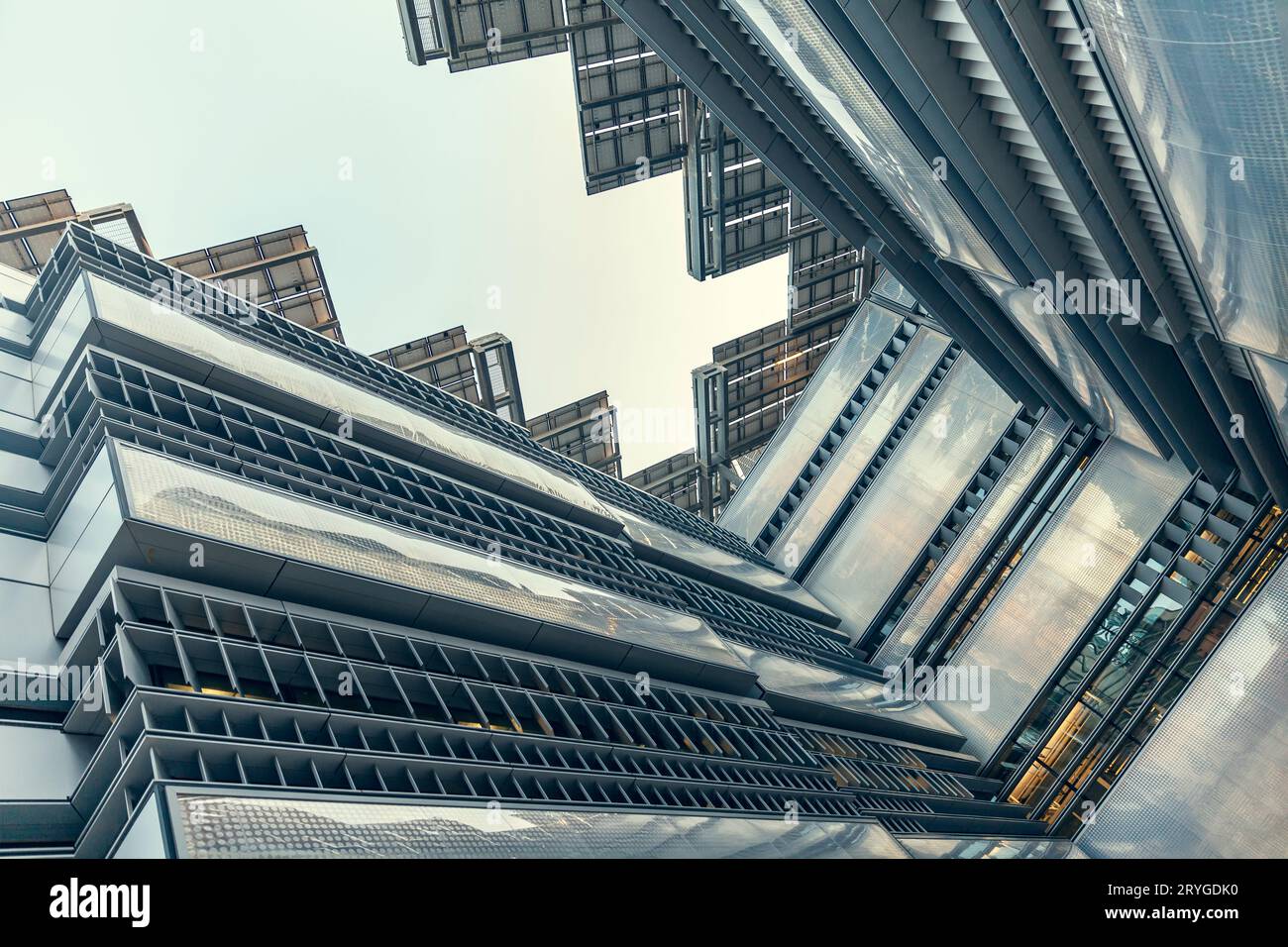 Abu Dhabi, UAE - April 10, 2013: Futuristic architecture of Masdar city ...