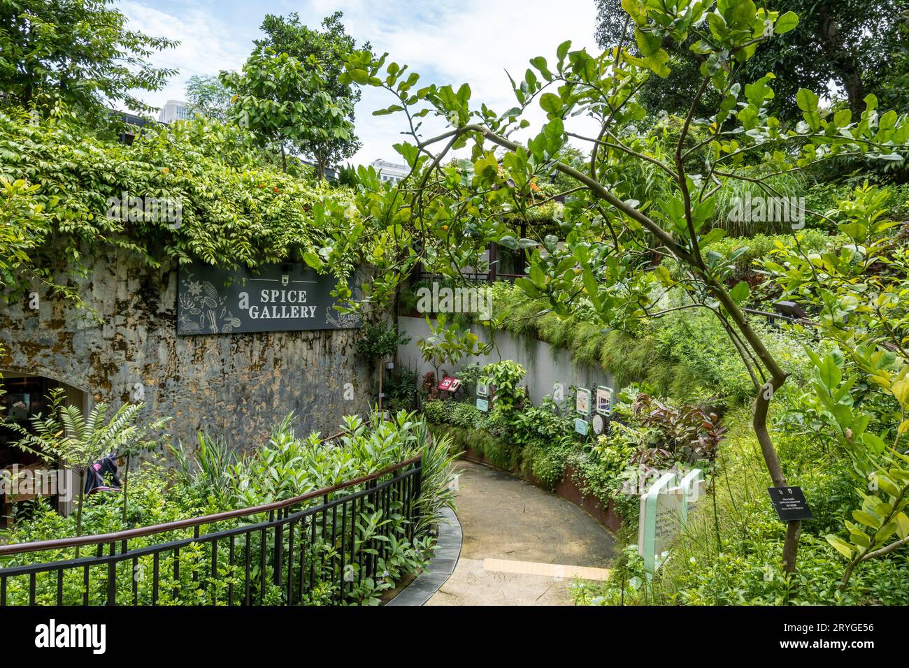Fort canning park spice gallery Stock Photo - Alamy