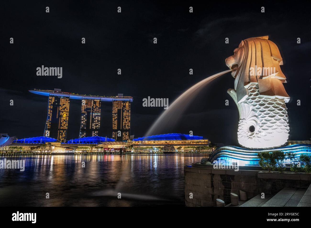 Merlion detail hi-res stock photography and images - Alamy