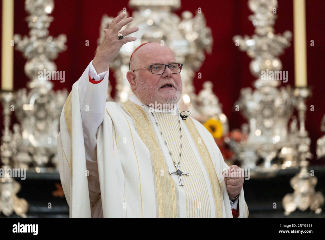 Dresden, Germany. 30th Sep, 2023. Reinhard Cardinal Marx, Grand Prior ...