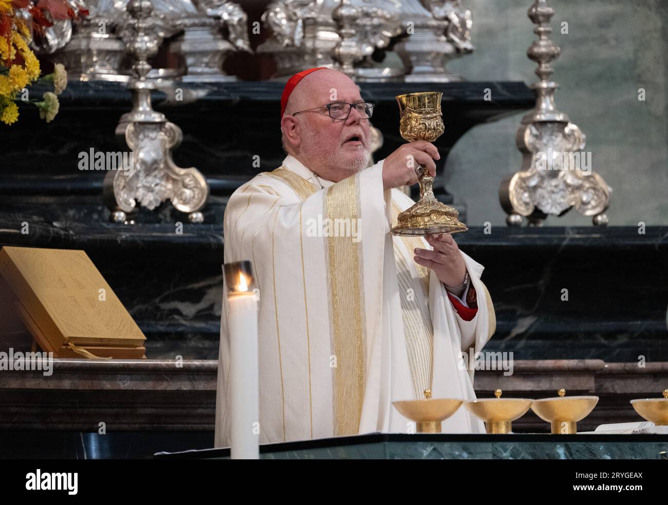 Dresden, Germany. 30th Sep, 2023. Reinhard Cardinal Marx, Grand Prior ...