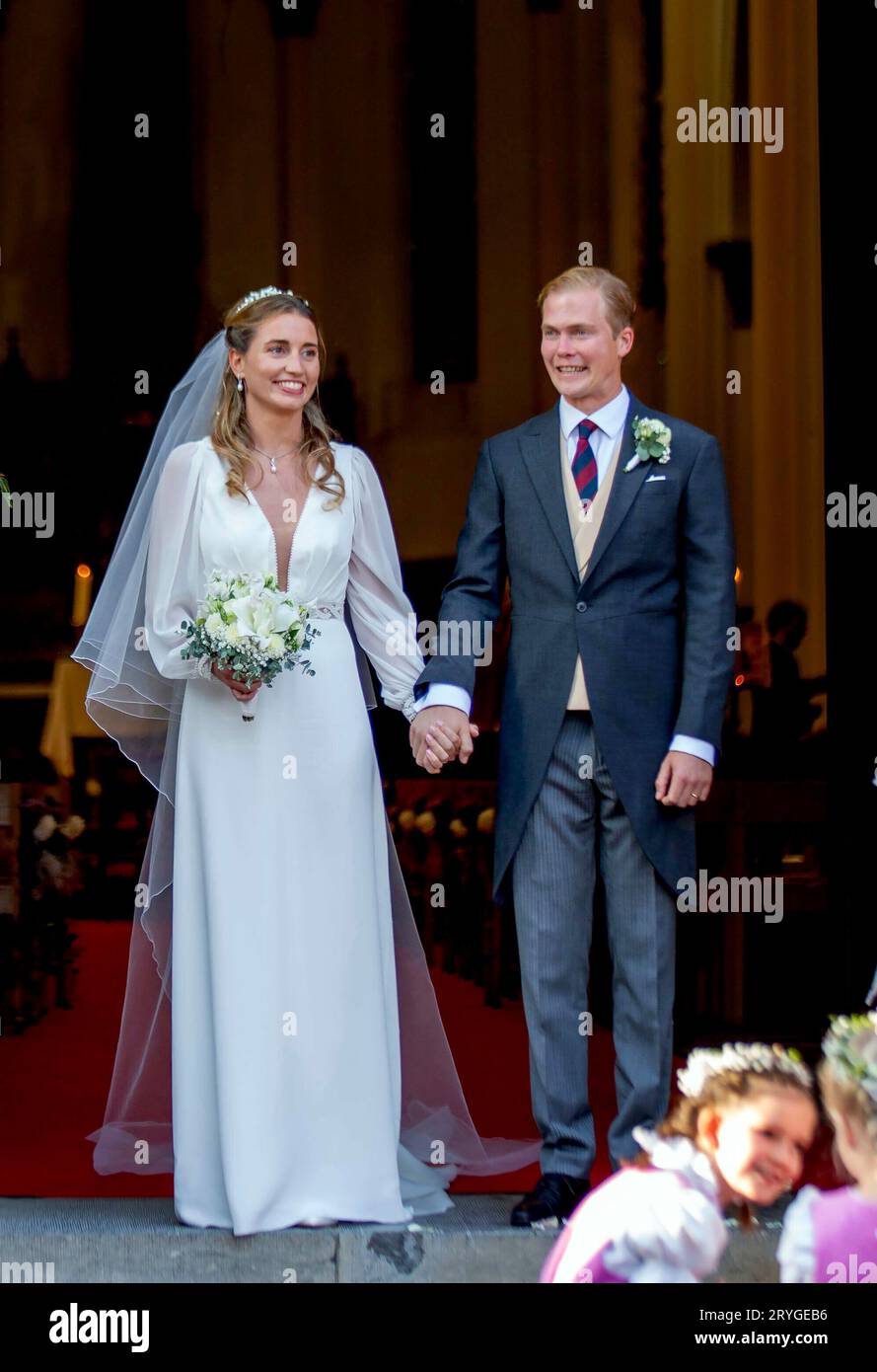 Beloeil, Belgien. 30th Sep, 2023. Archduke Alexander of Austria and ...