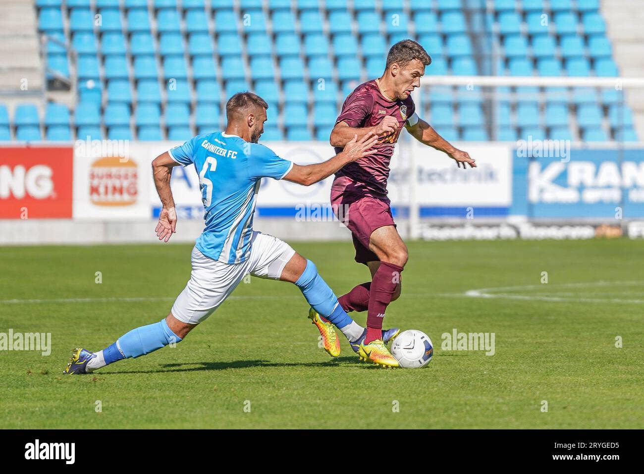 Chemnitz, Deutschland 30. September 2023: Regionalliga Nordost - 2023/ ...