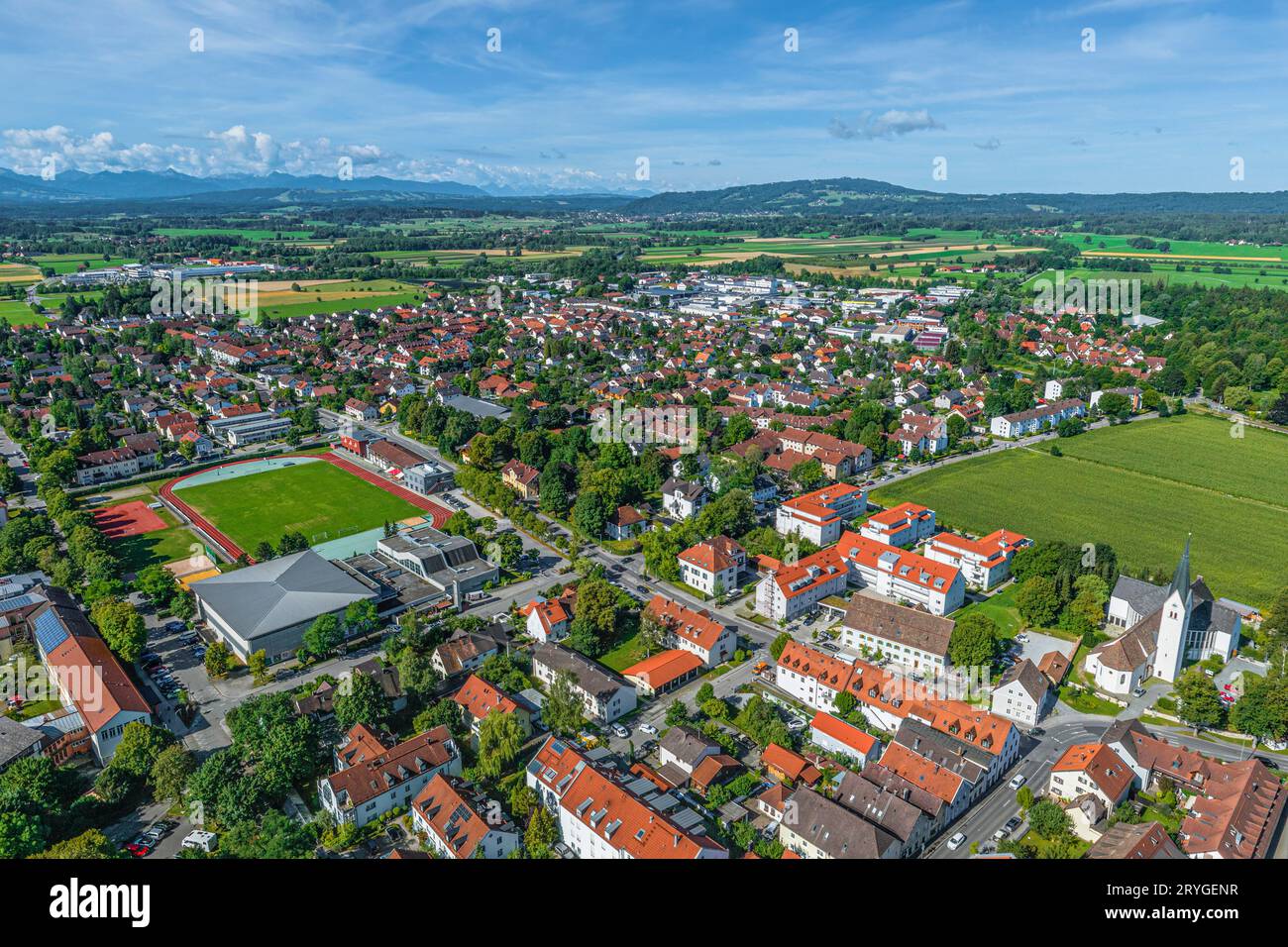 Weilheim, one of the district capitals of the district Weilheim ...