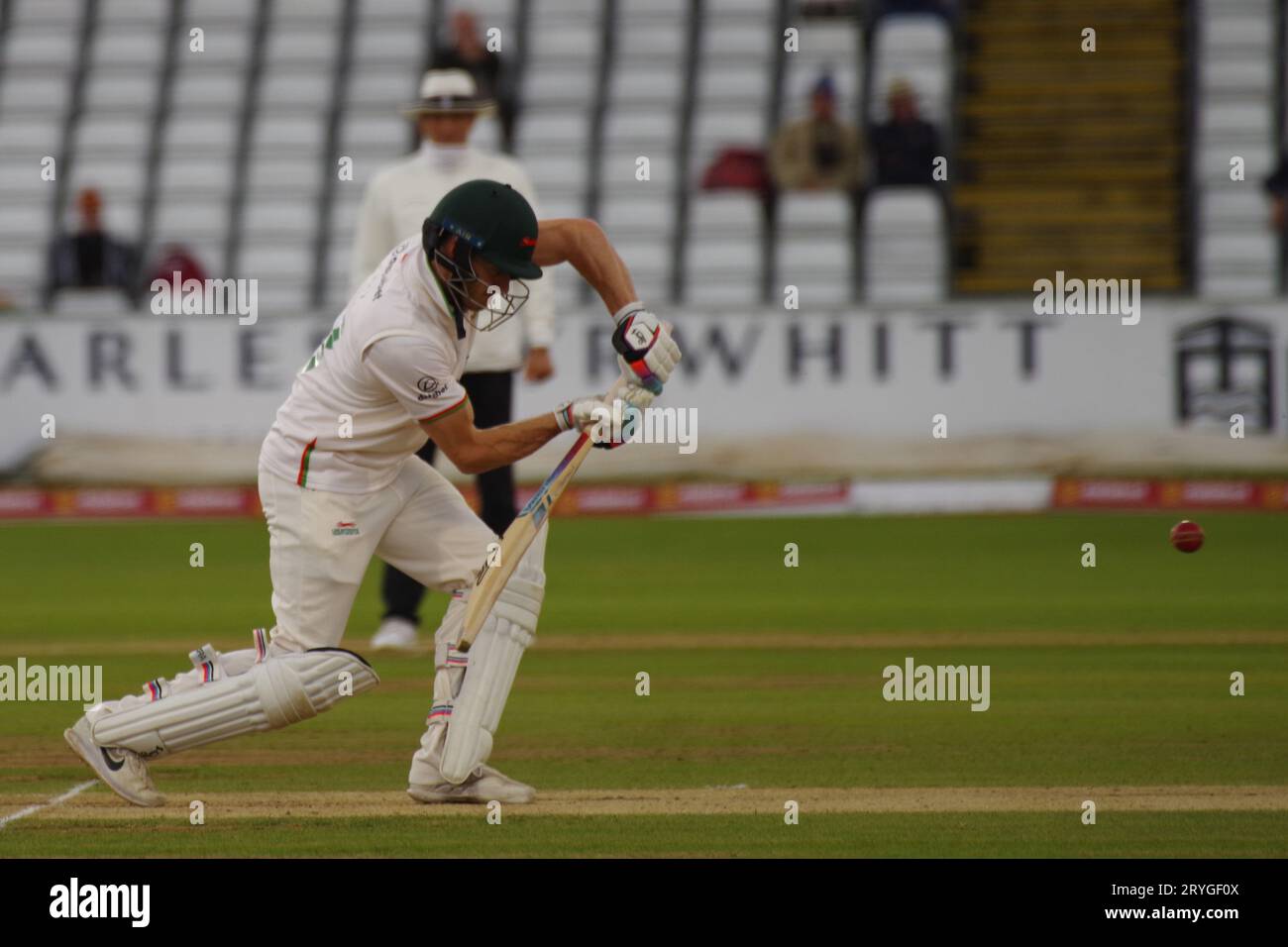 Chester le Street, 28 September 2023. Ben Cox batting for ...