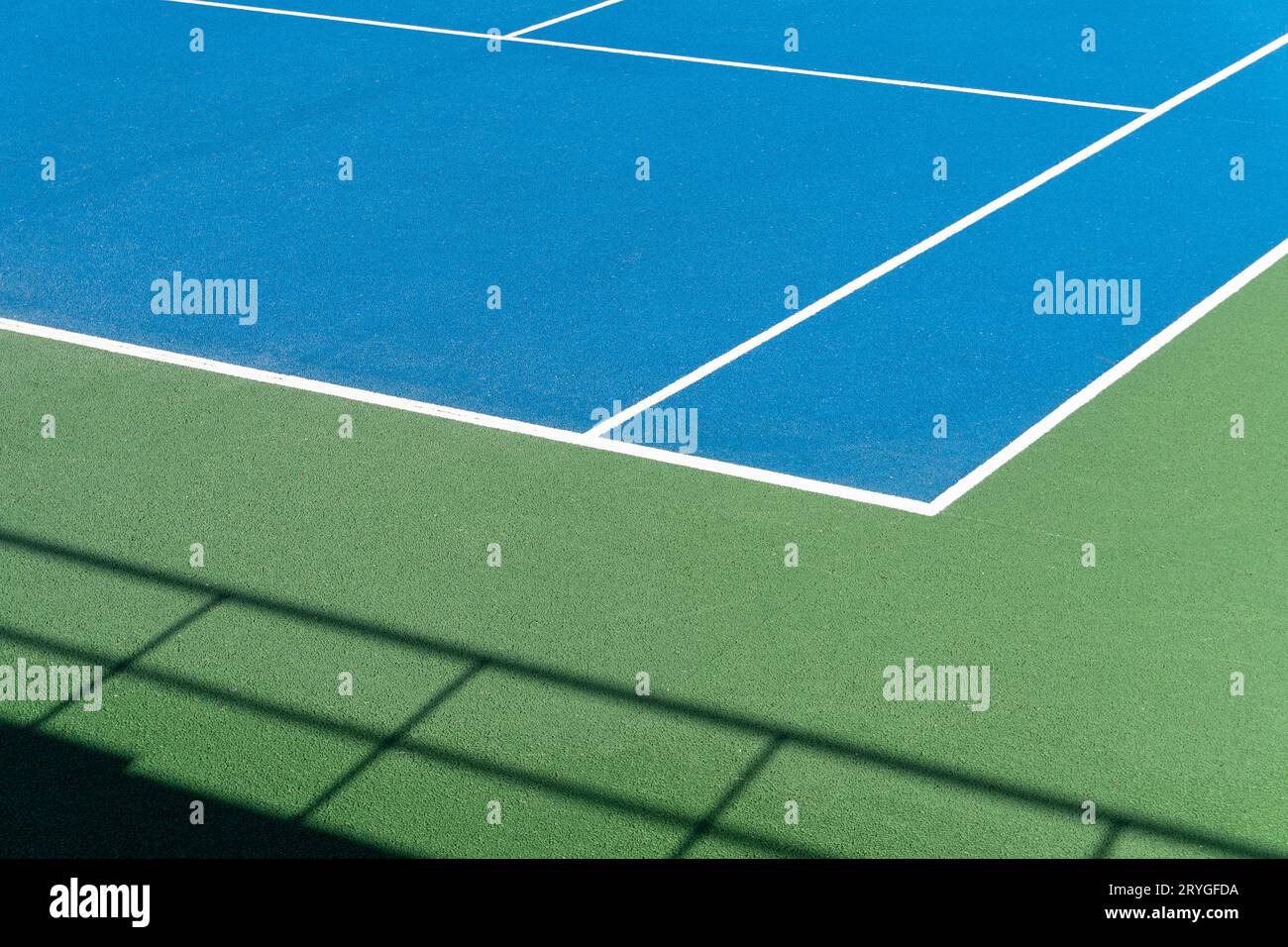 Blue Tennis court background Stock Photo - Alamy