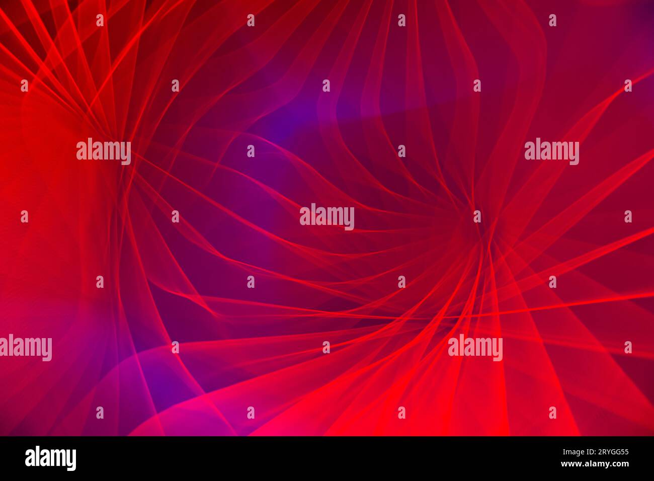 Abstract red and purple lit pattern, photograph created with slow ...