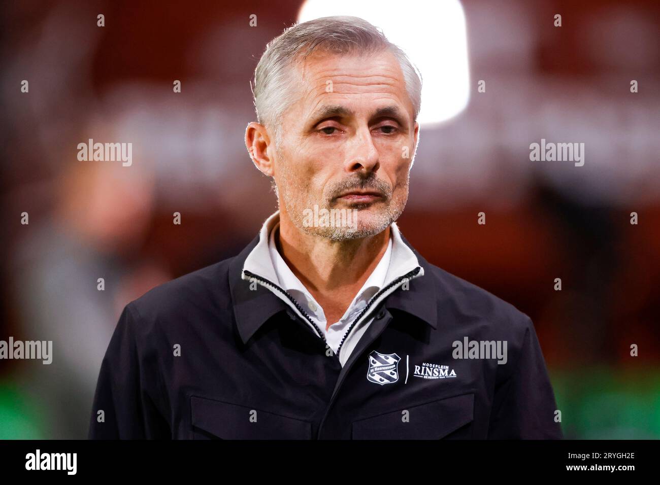 ENSCHEDE, NETHERLANDS - SEPTEMBER 30: head coach Kees van Wonderen (SC ...