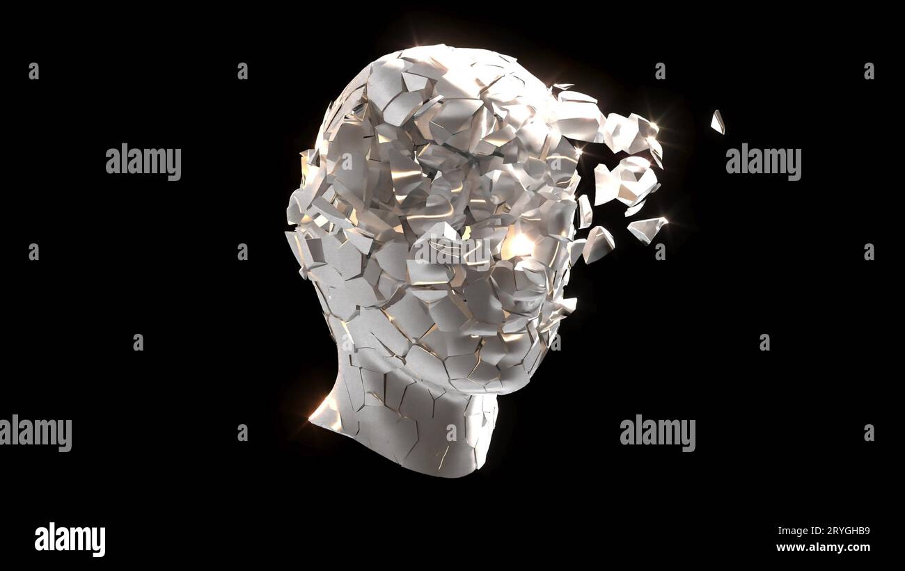 Exploding head emoticon hi-res stock photography and images - Alamy