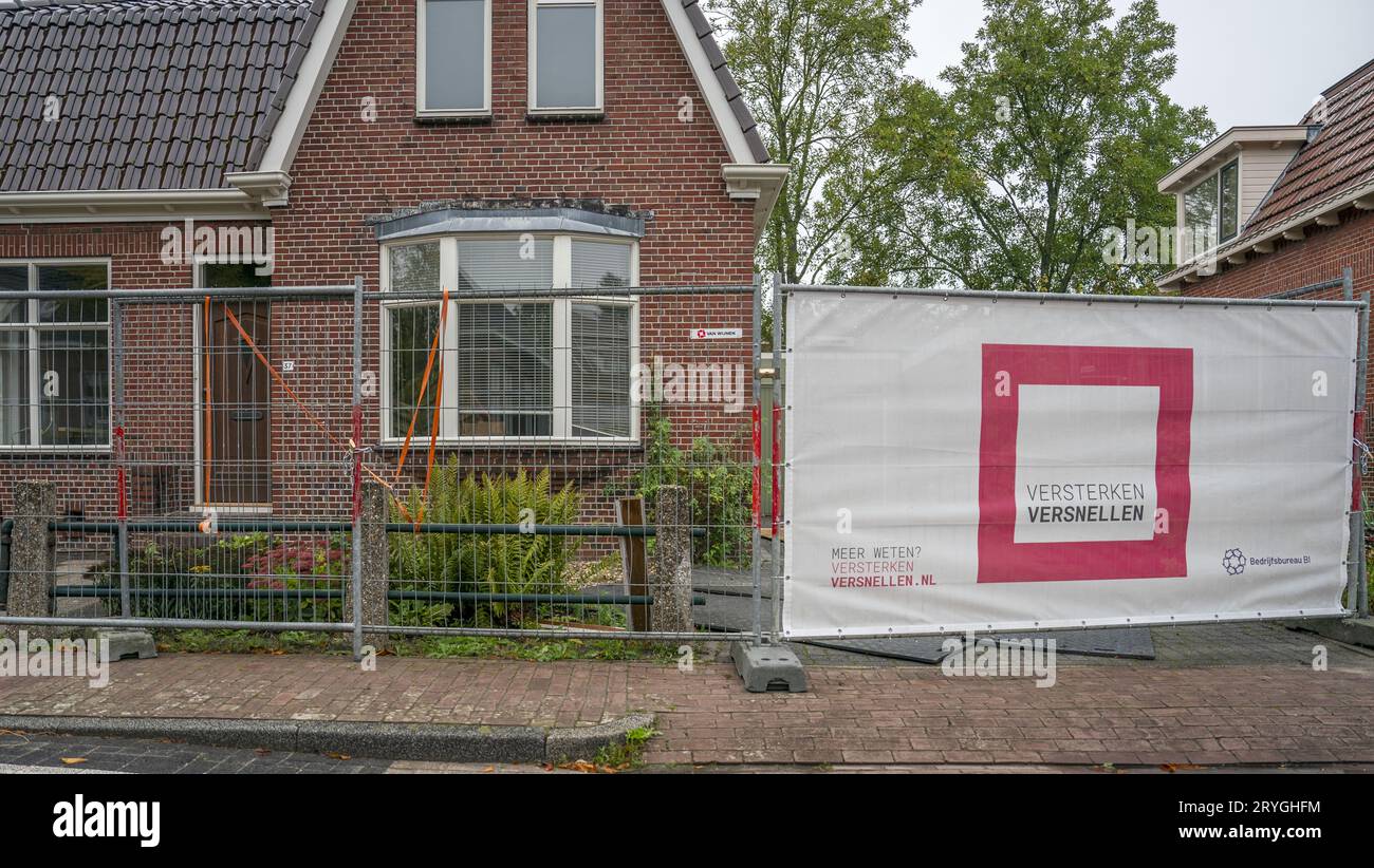 LOPPERSUM - Repair and strengthening work on homes in the Groningen ...