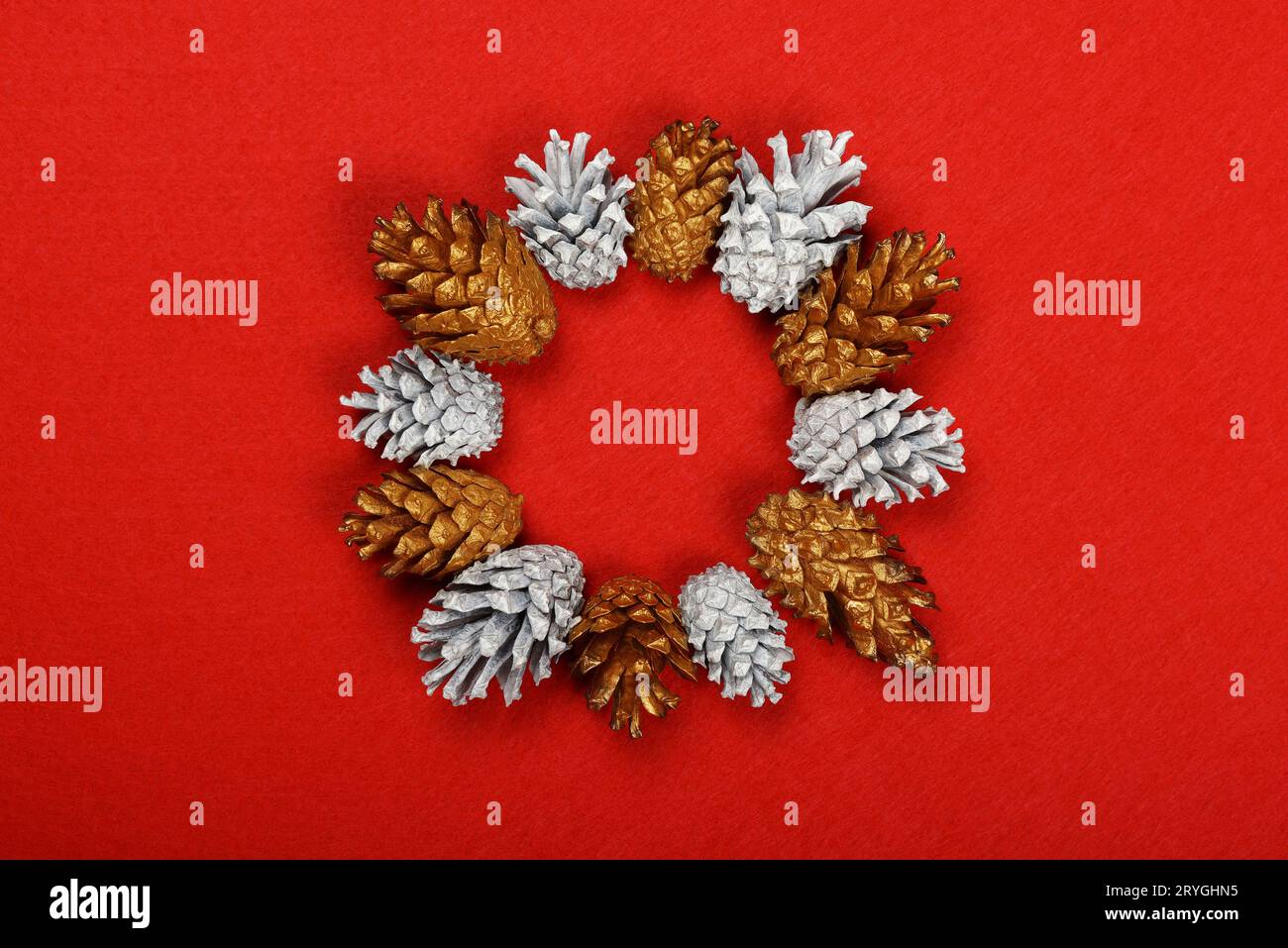 Red and white cones hi-res stock photography and images - Alamy