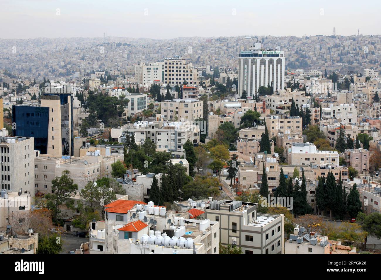 Amman - Jordan, Amazing view for the old city Stock Photo - Alamy