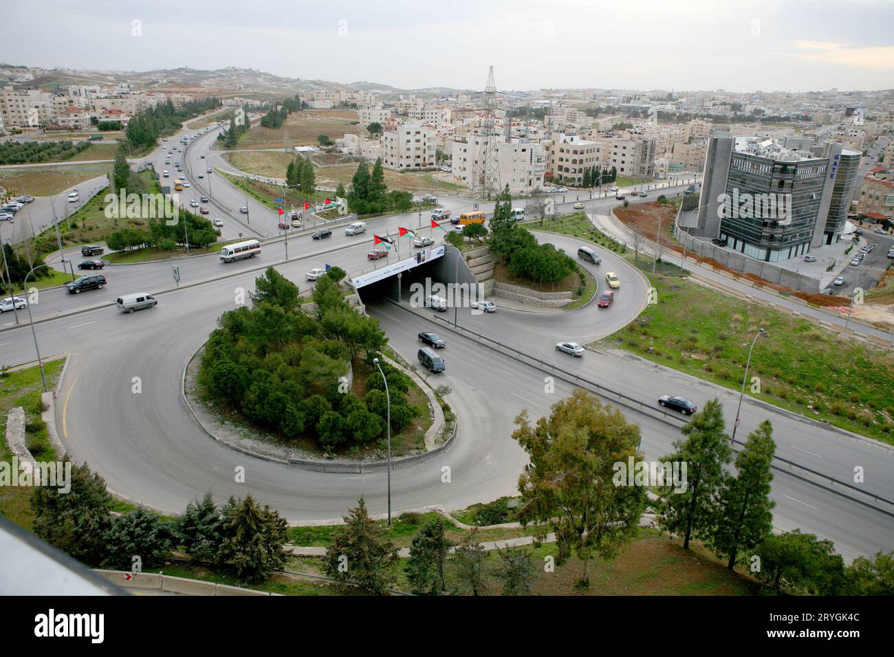 Amman - Jordan, Amazing view, airport road Stock Photo - Alamy