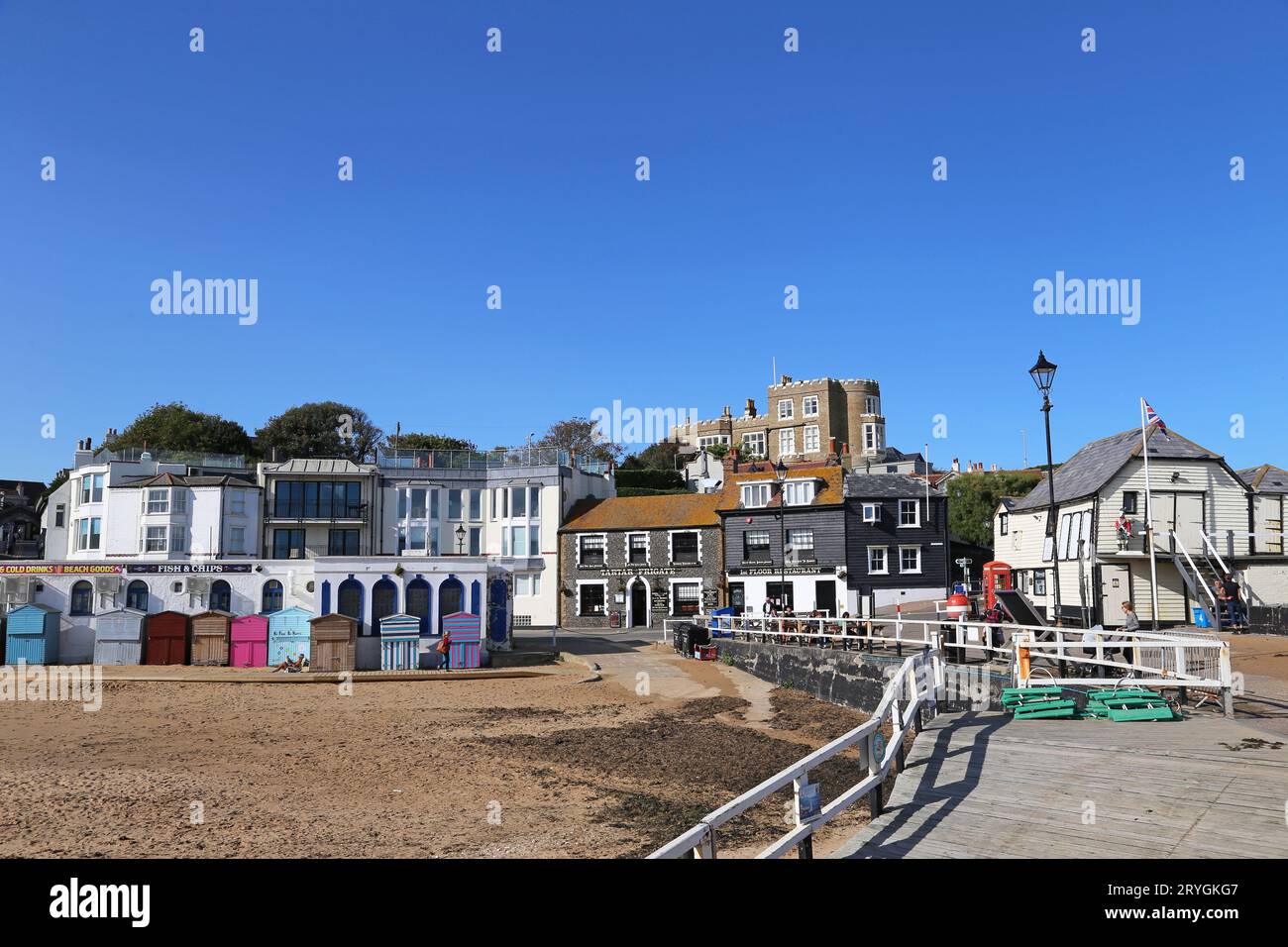 The Jetty, Broadstairs, Isle of Thanet, Kent, England, Great Britain ...