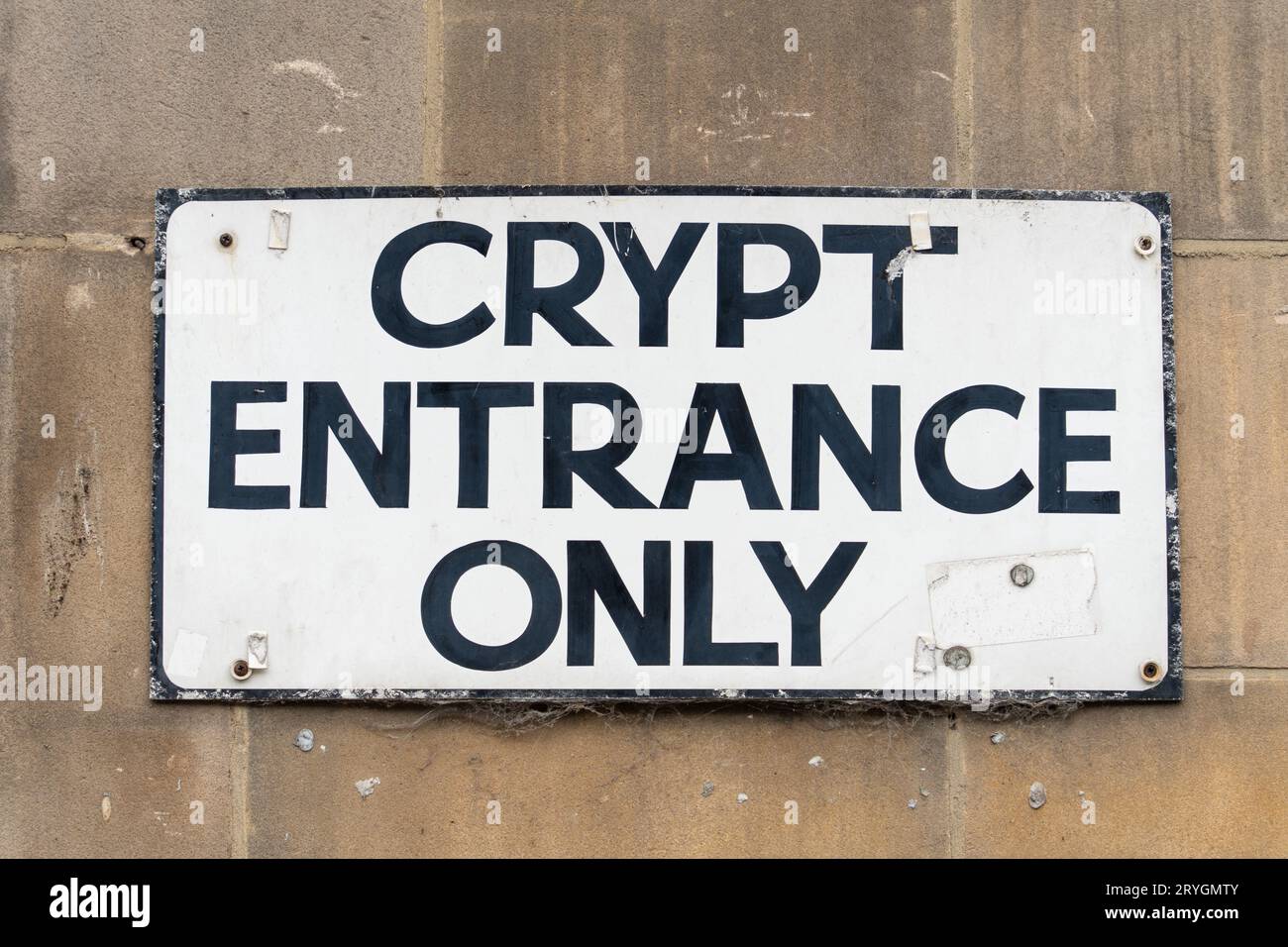 Crypt entrance only hi-res stock photography and images - Alamy