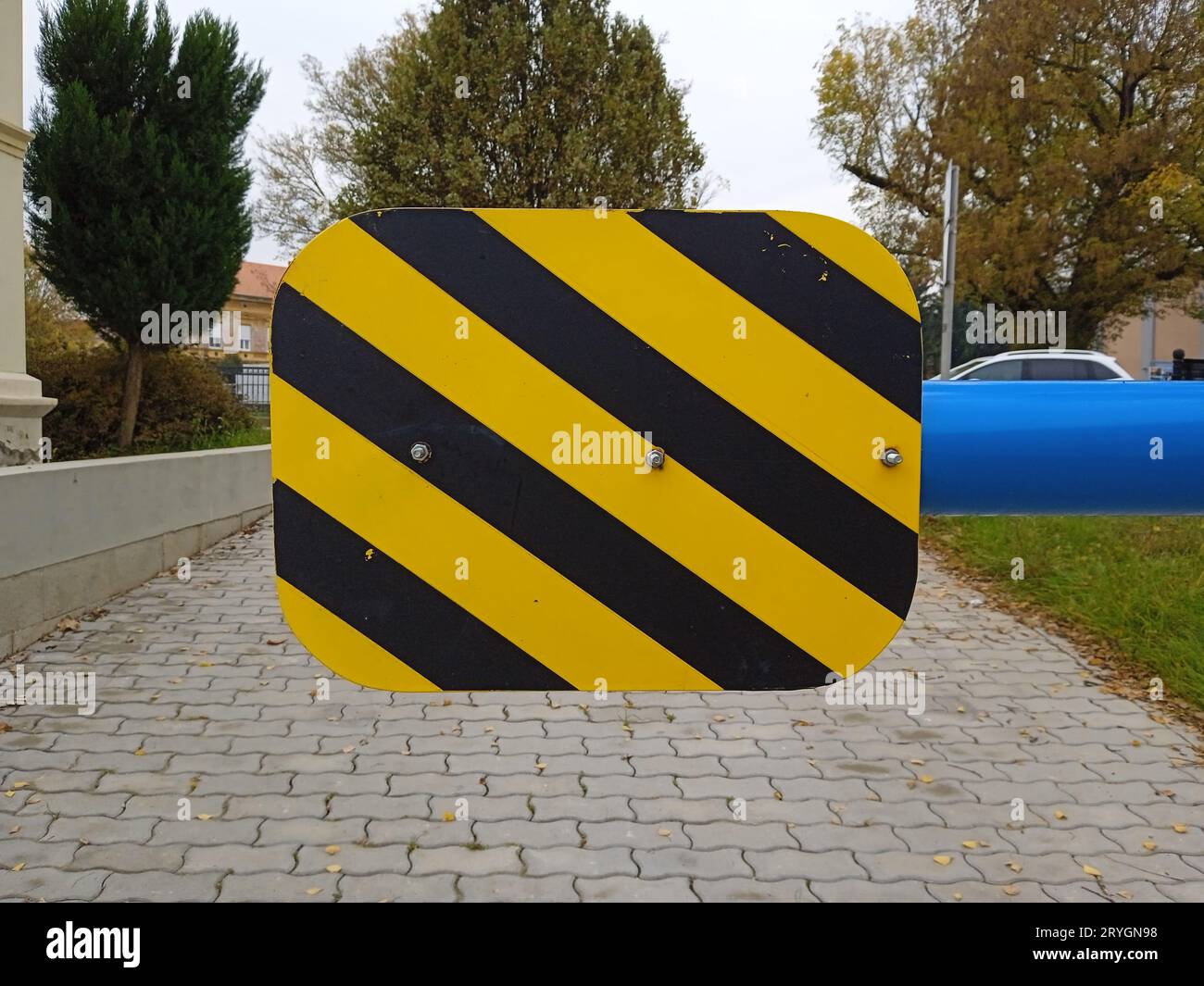 Mobile vehicle barrier road hi-res stock photography and images - Alamy