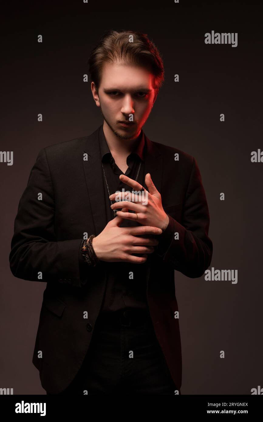 Male formal fashion confident hi-res stock photography and images - Alamy