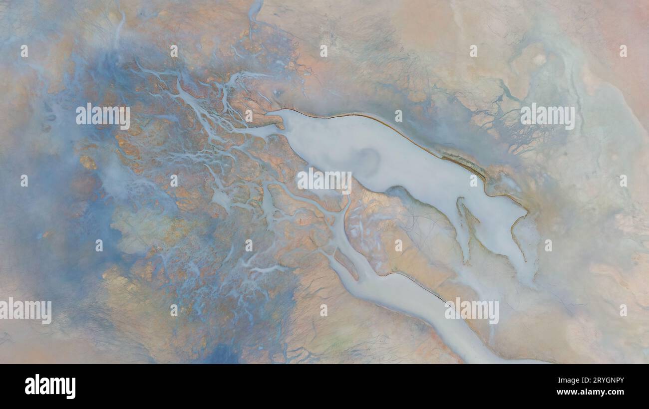 The effect of the lake drying up in the summer season of extreme ...