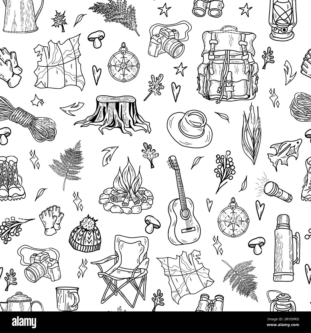 Ideal camp Cut Out Stock Images & Pictures - Alamy