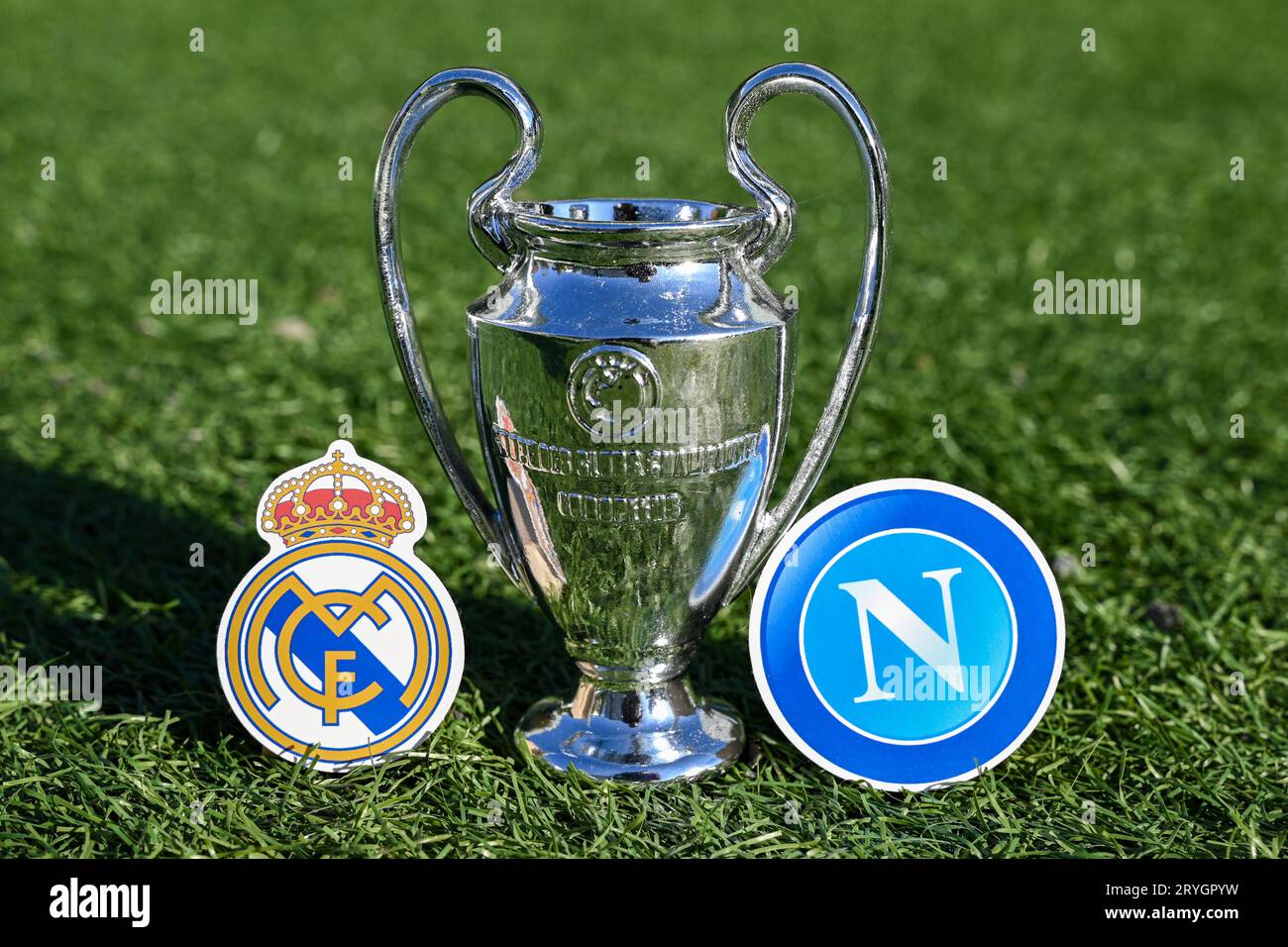 Ssc napoli and champions league logo hi-res stock photography and ...