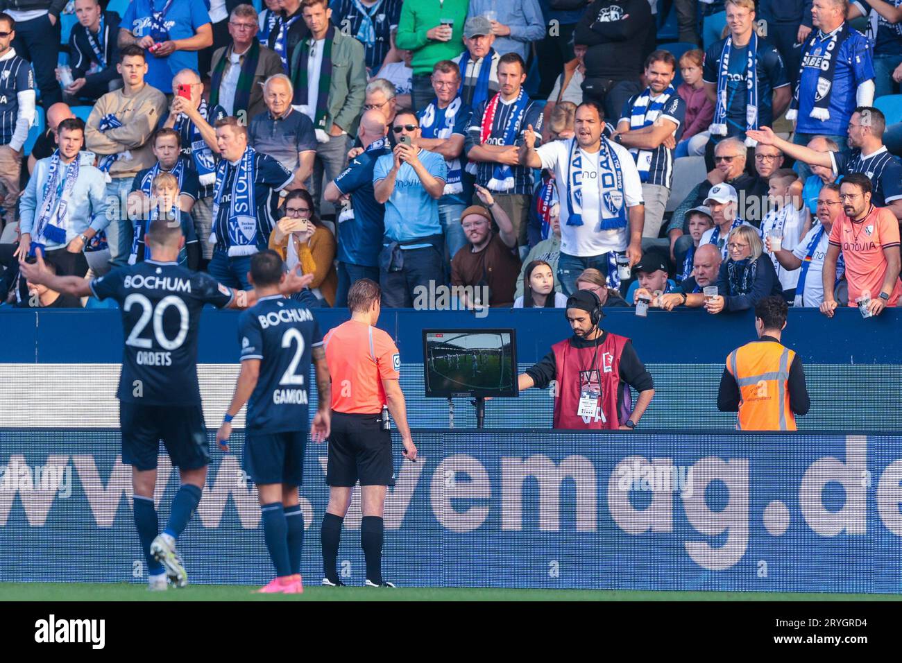 Bochum, Deutschland. 30th Sep, 2023. 30.09.2023, Fussball, Saison 2023/ ...